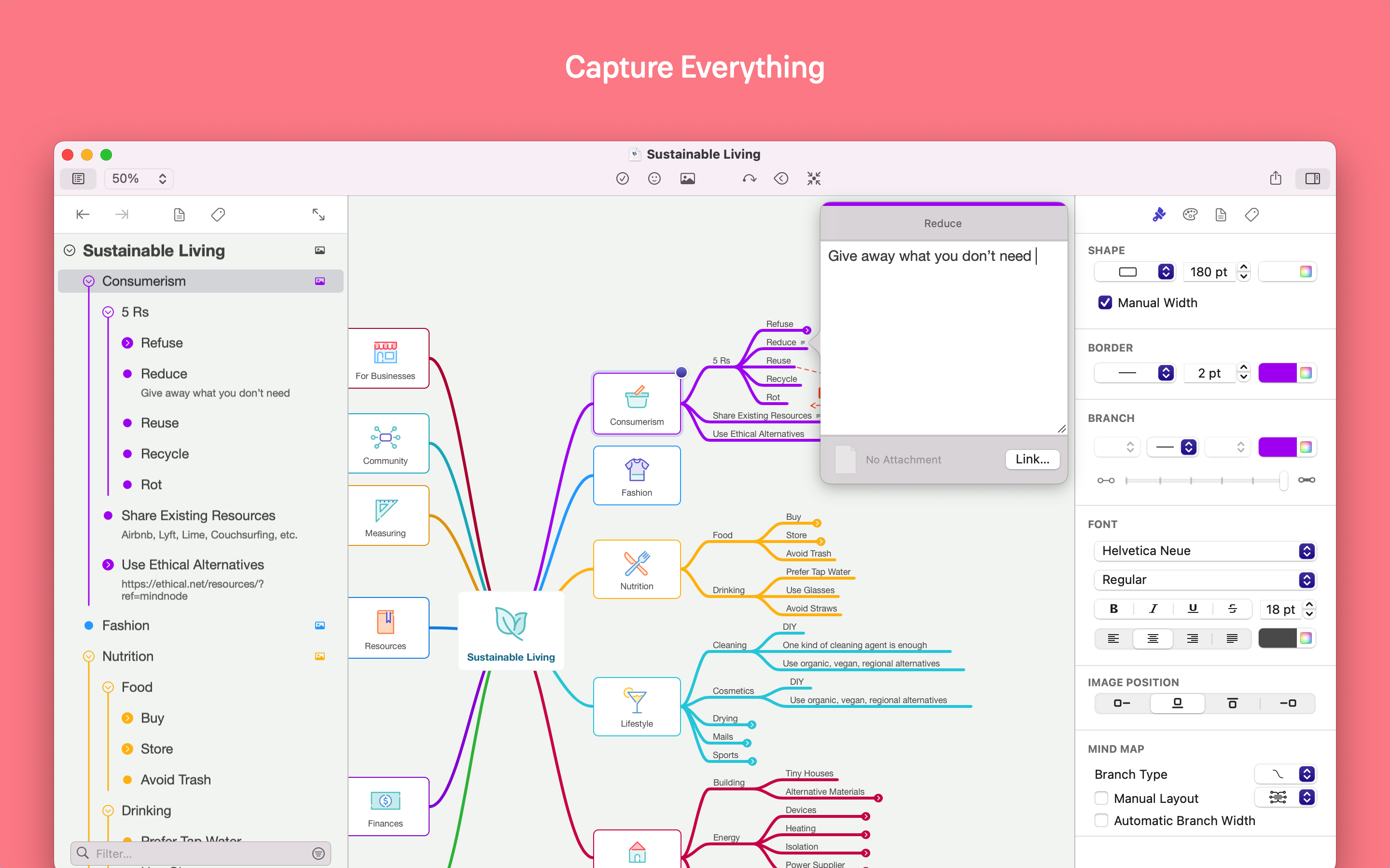 MindNode on Setapp | Crystal-clear mind mapping and brainstorming for Mac