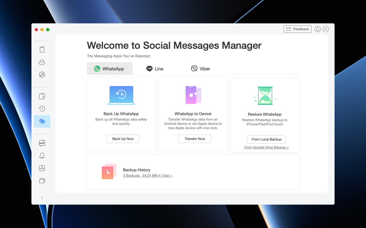 AnyTrans on Setapp | An all-embracing file transferring tool