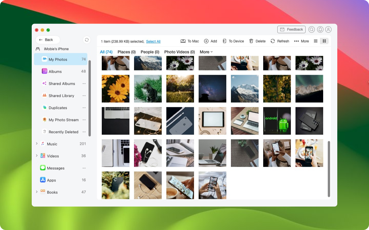 AnyTrans on Setapp | An all-embracing file transferring tool