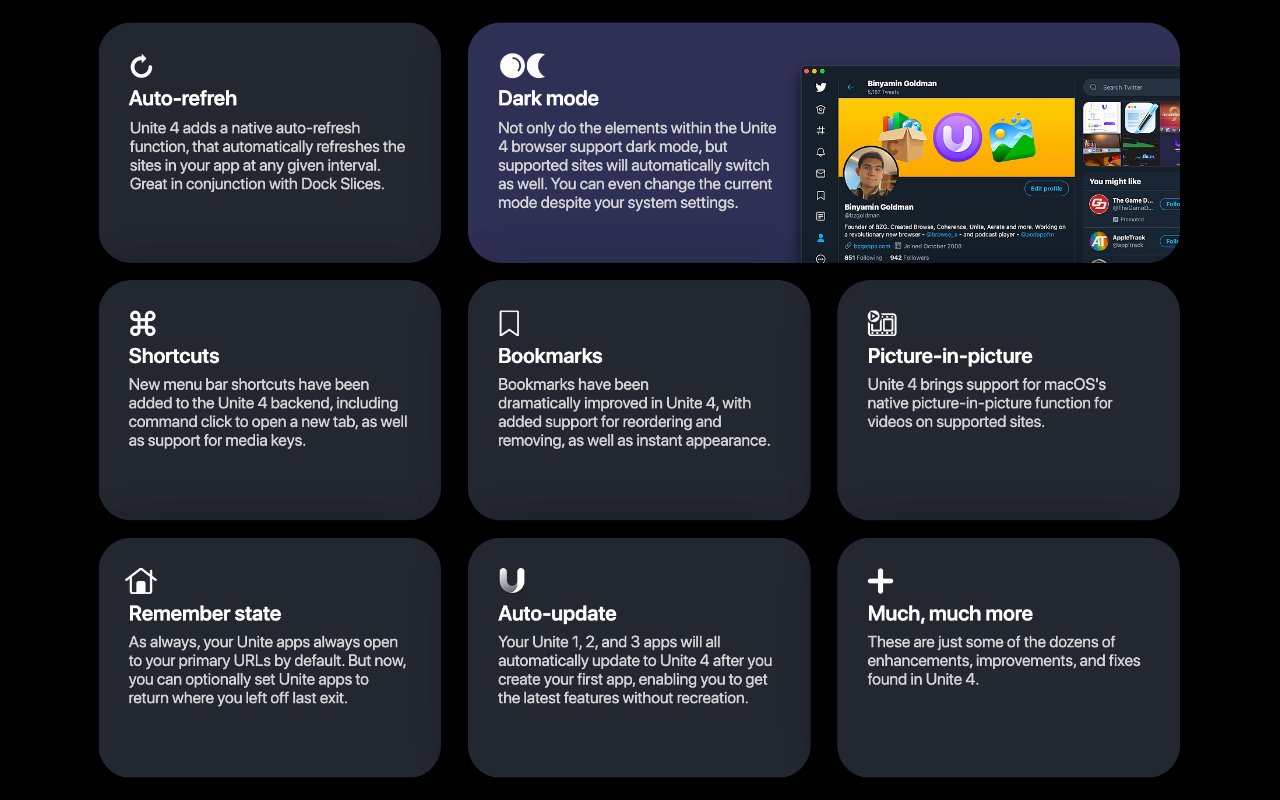 Unite on Setapp | A powerful app maker for Mac