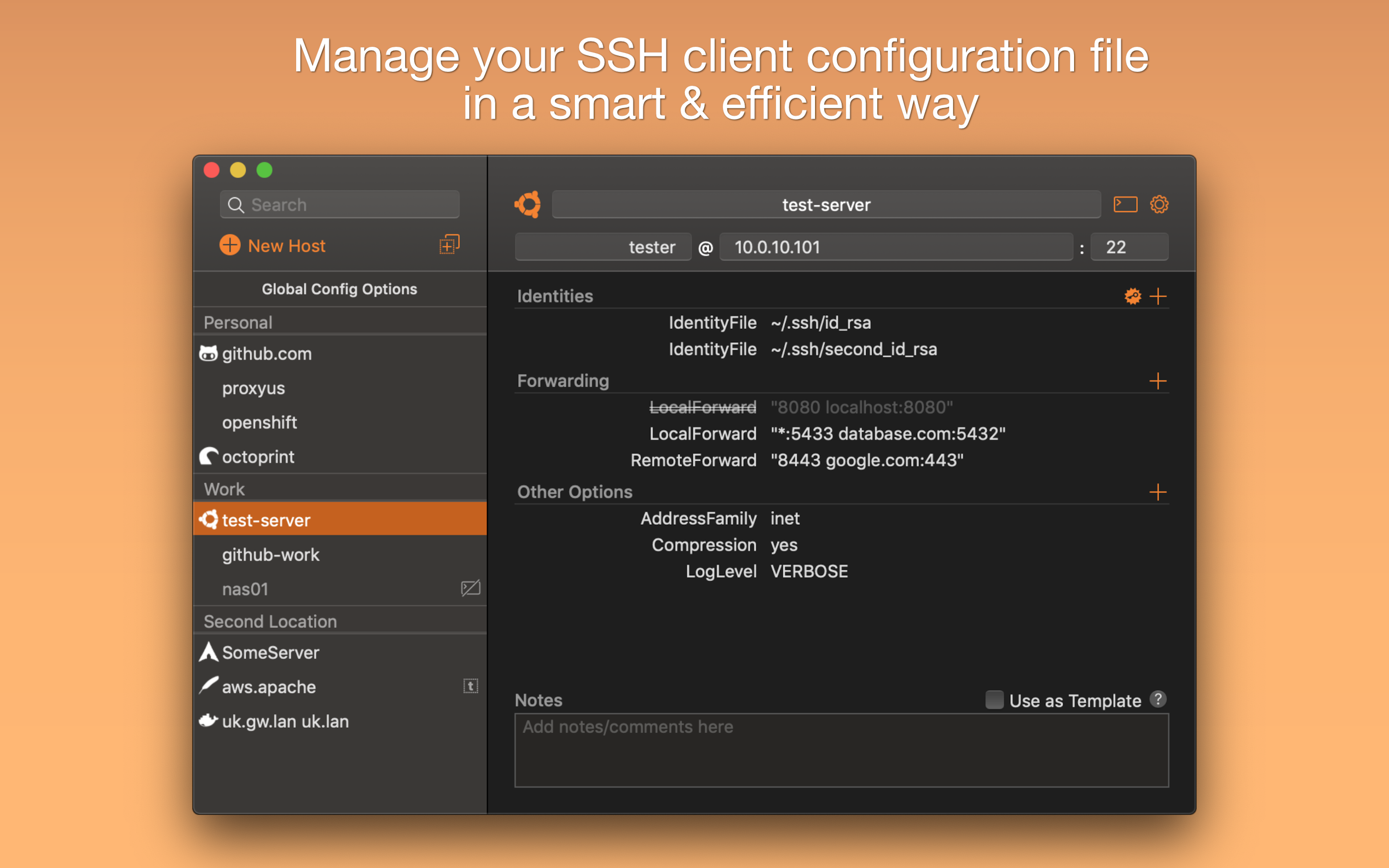 Ssh Config Editor On Setapp Help With Ssh Config Files