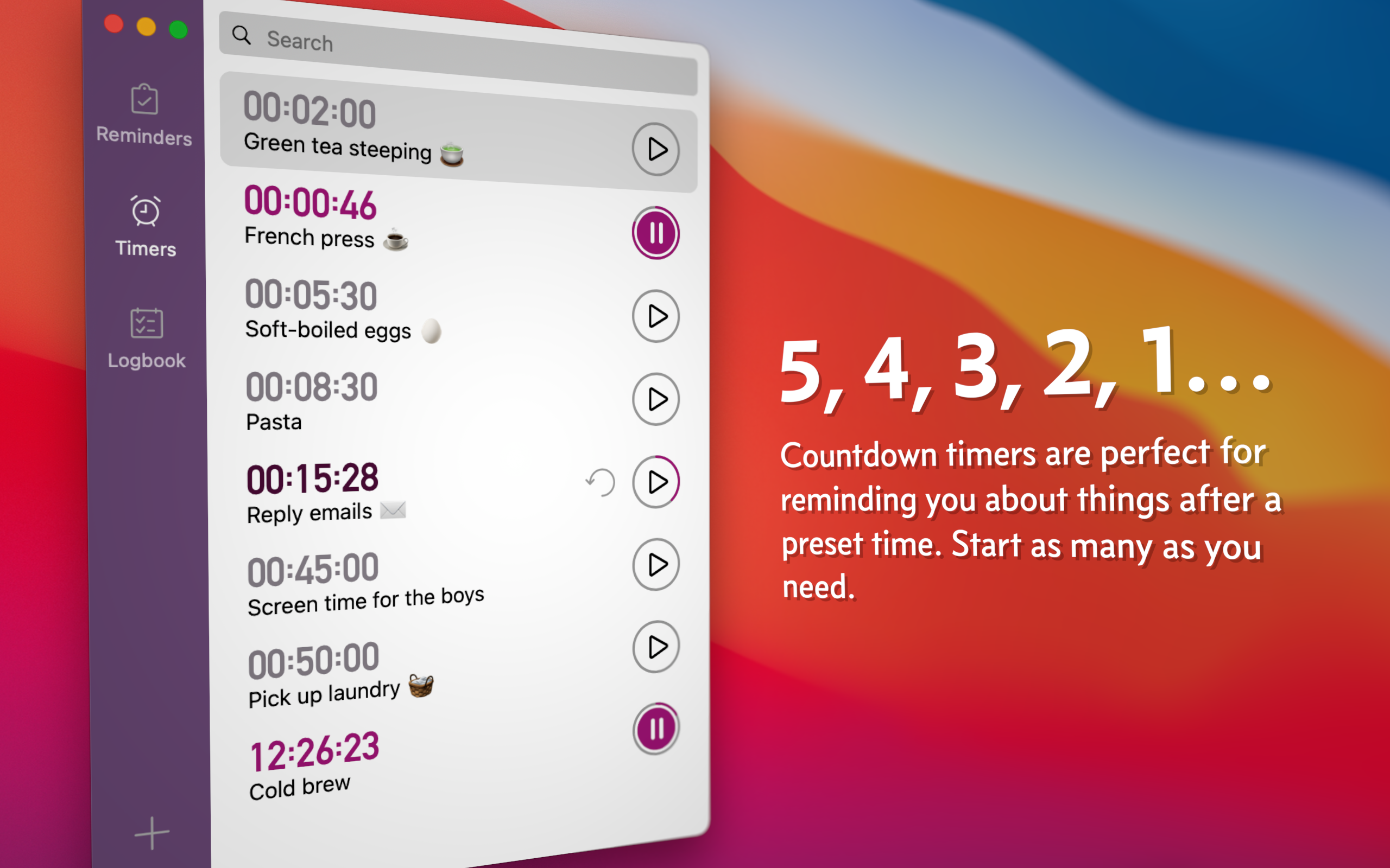 Due on Setapp | An app that remembers everything for you