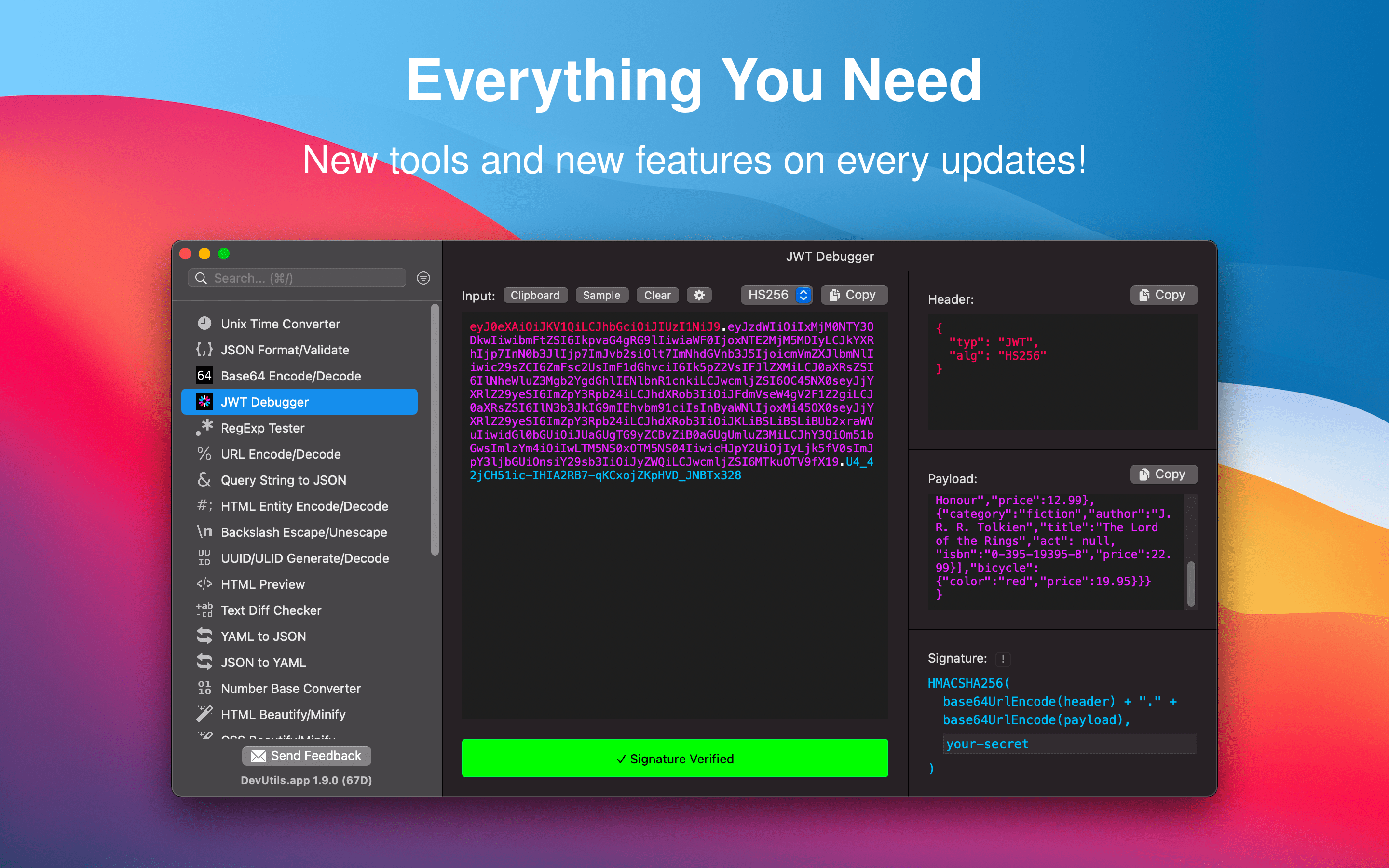 DevUtils on Setapp | Offline Toolbox for Developers