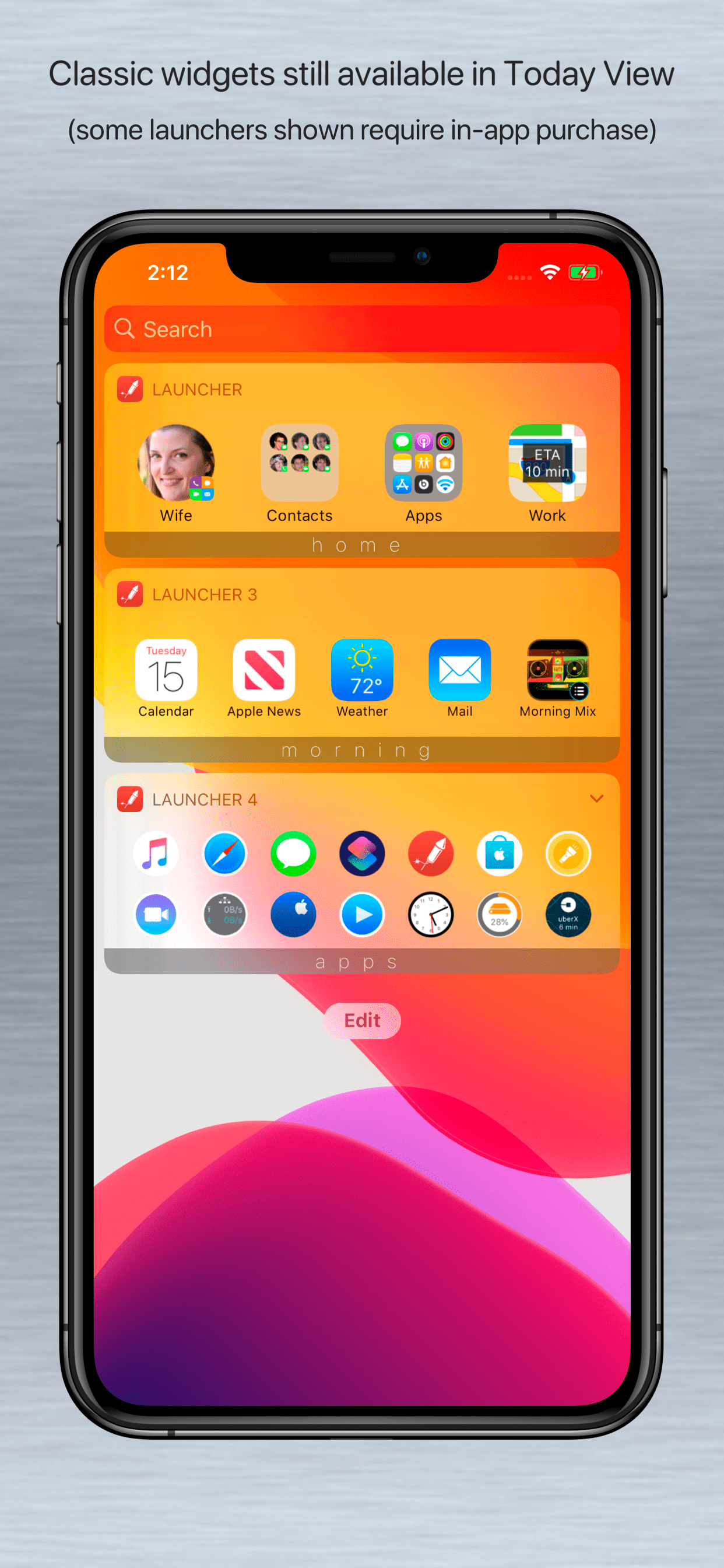 Customize your home screen with Launcher