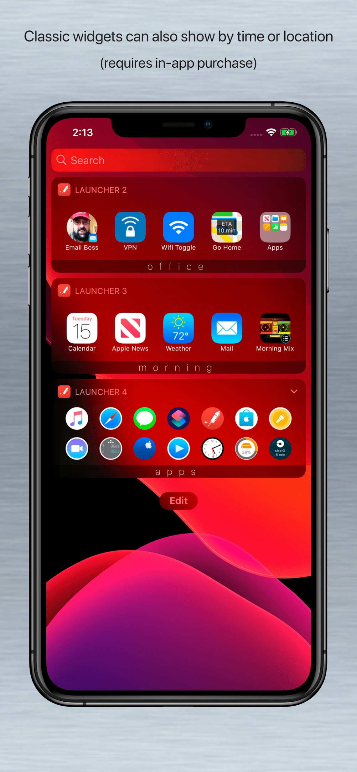 Customize your home screen with Launcher Customize your home screen with Launcher