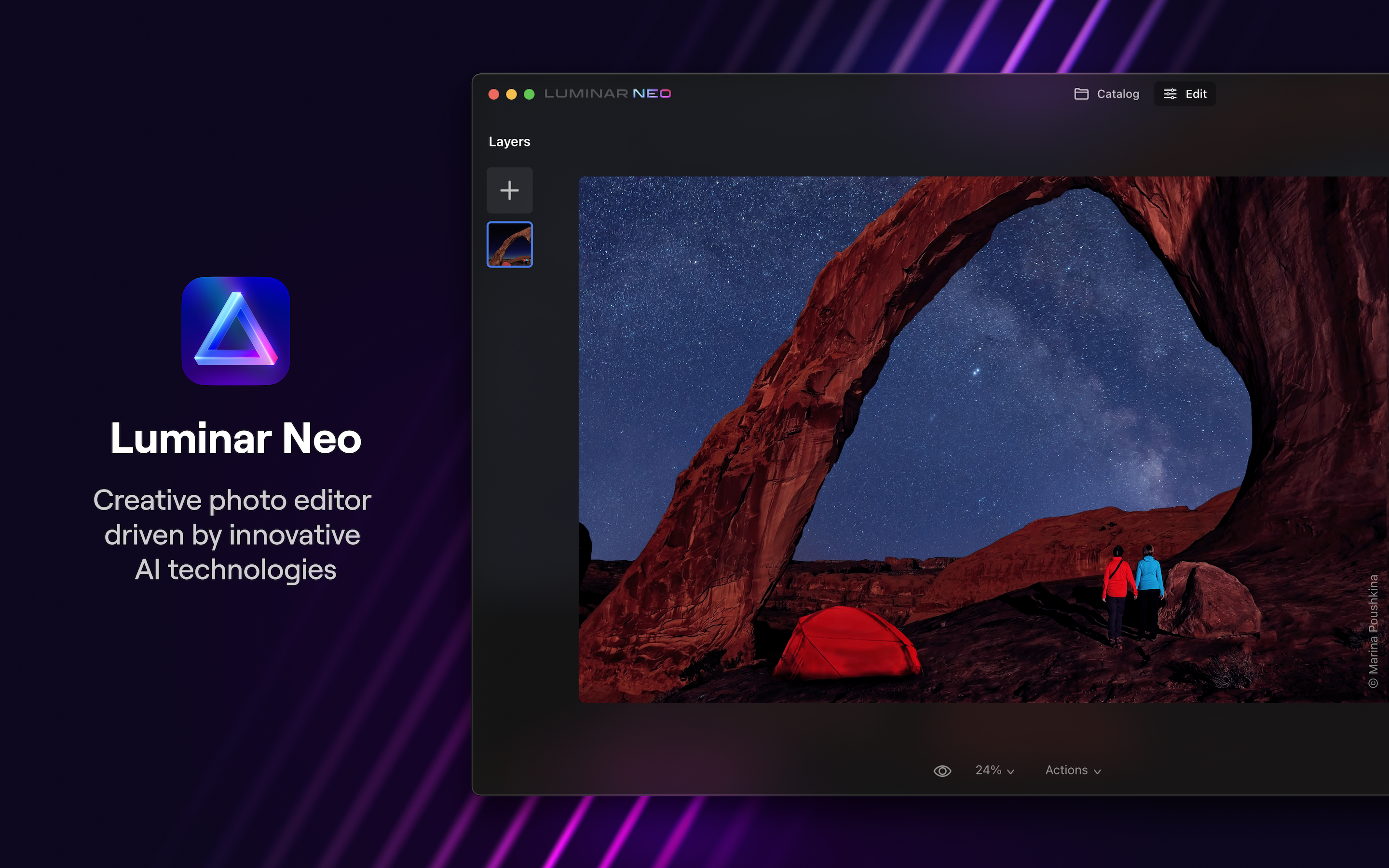 Luminar Neo on Setapp | Improve your photos like a pro