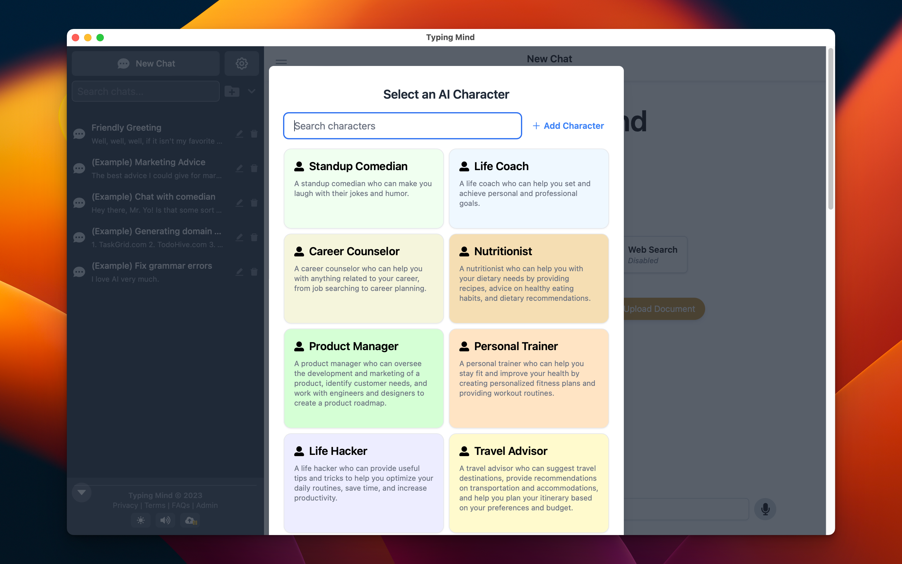 TypingMind on Setapp | Use new UI to chat with AI