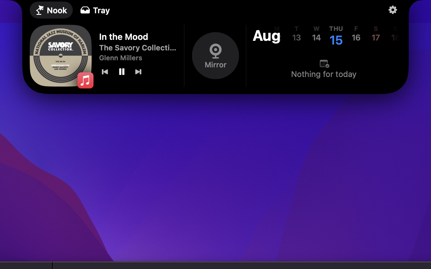 NotchNook on Setapp | Control Mac from the notch